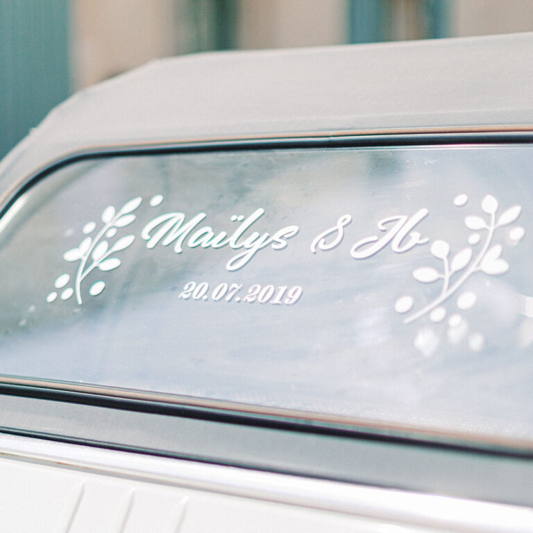 match set love – Wedding Car Stickers